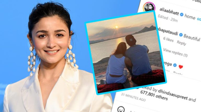 Alia Bhatt Shares Rare Photo with Ranbir Kapoor, calls him… | Piccle